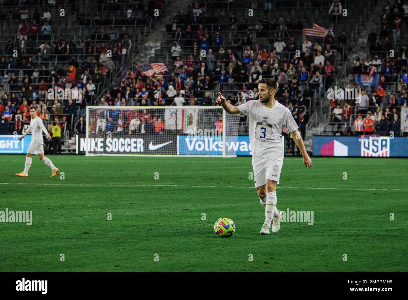 Los Angeles, California, USA. 25th Jan, 2023. NEMANJA PETROVIC of the ...