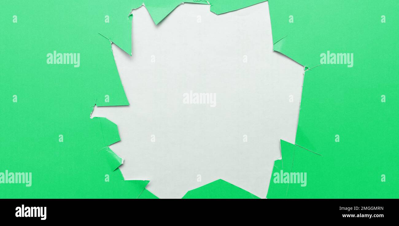 Important Information Written Under Ripped Piece Of Paper. Crutial ...