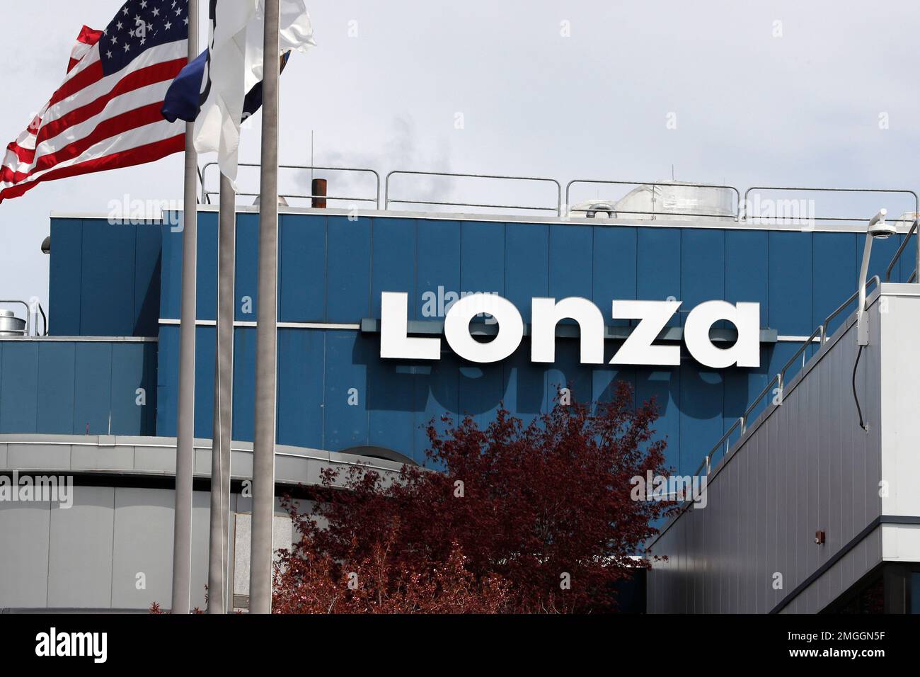 The Lonza Biologics pharmaceutical manufacturing plant in Portsmouth, N ...