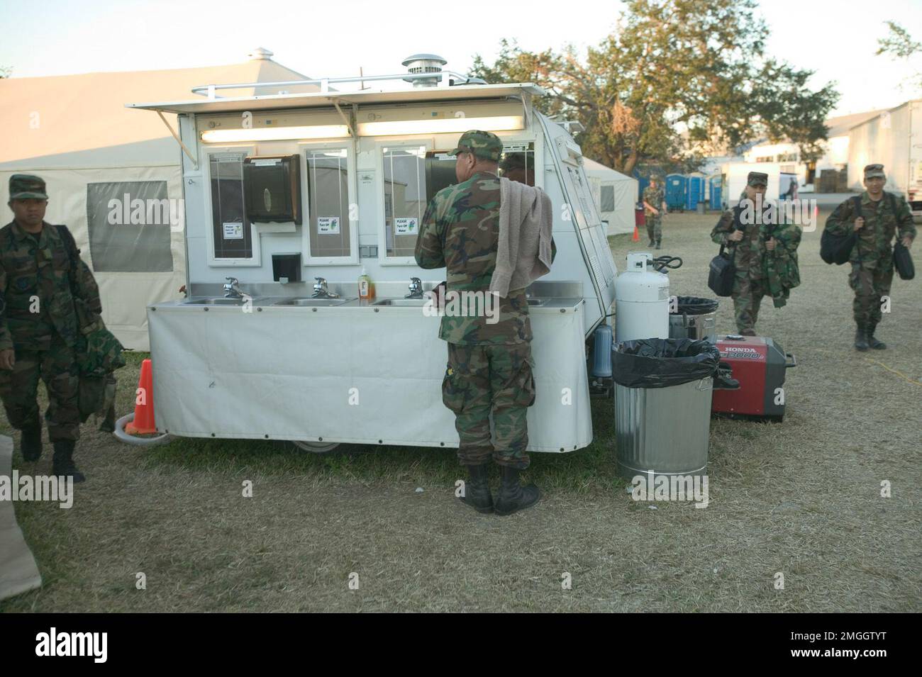 Hurricane area camp hi-res stock photography and images - Alamy