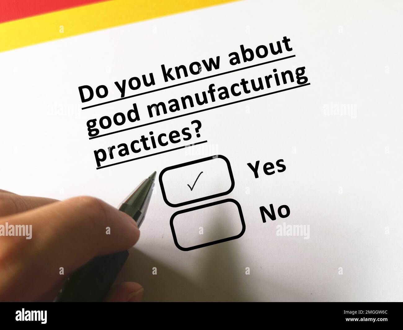 A person is answering question about food manufacturing. He knows about ...