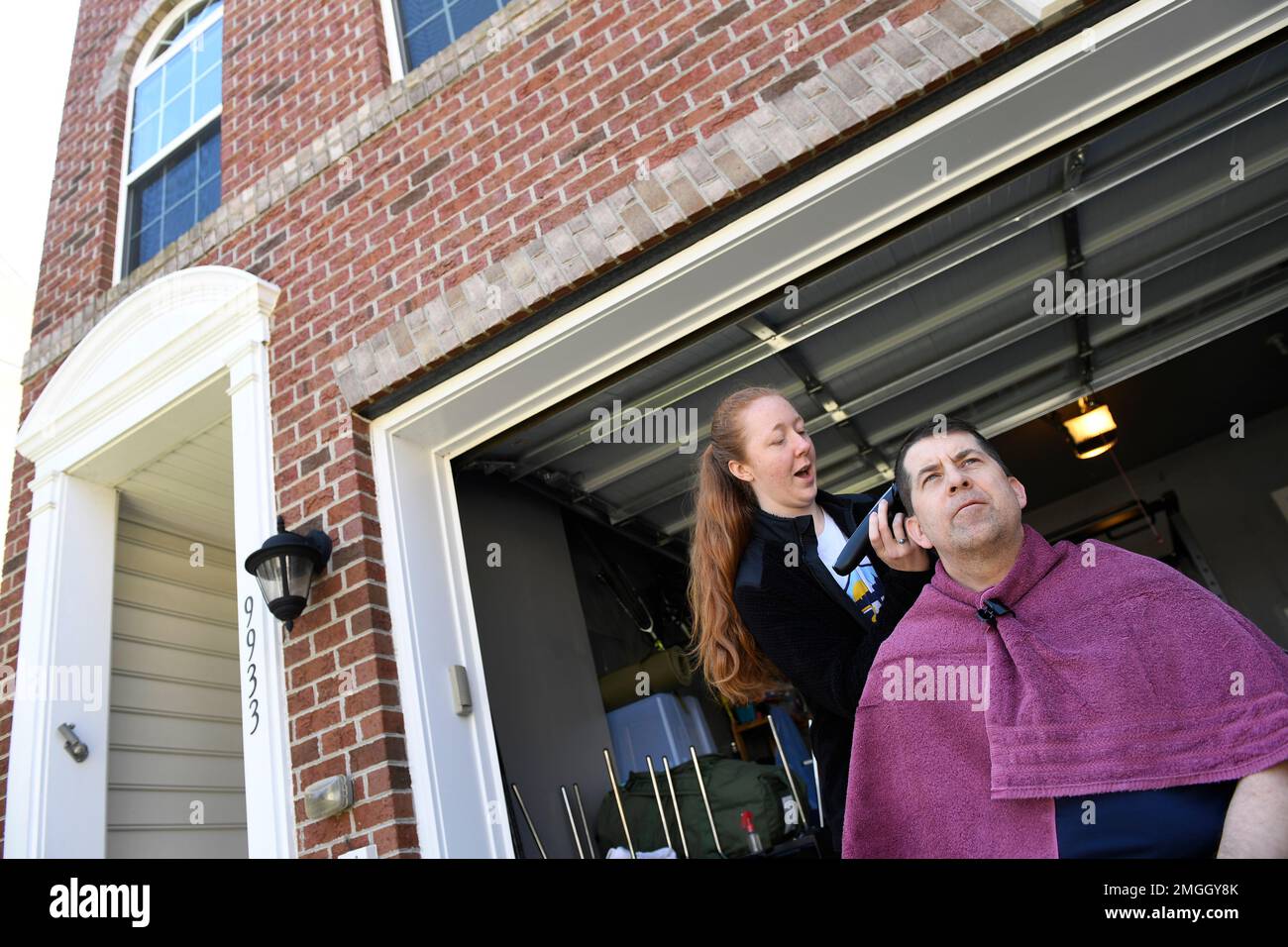 Major Steve Sucharski, US Army retired, has his daughter Kyra Sucharski ...
