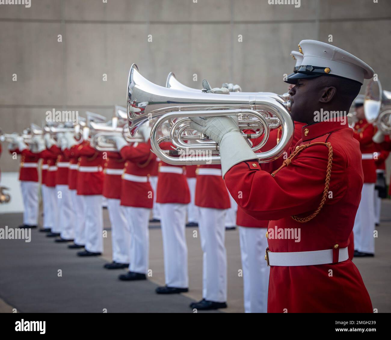 Staff Sgt. Evan Middleton, musician, “The Commandant’s Own”, U.S ...
