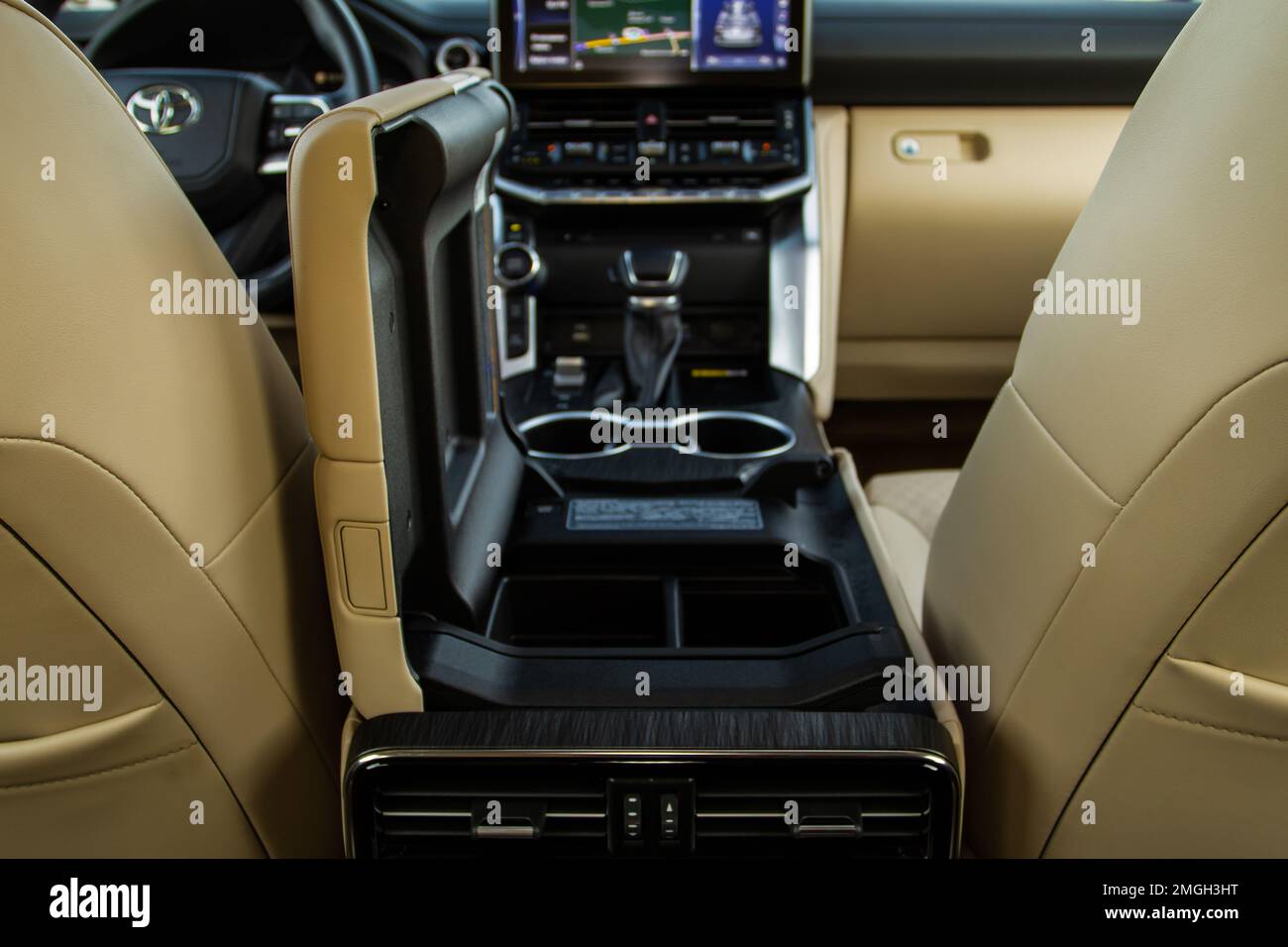 MOSCOW, RUSSIA - DECEMBER 11, 2021 Toyota Land Cruiser 300 (J300) Car ...