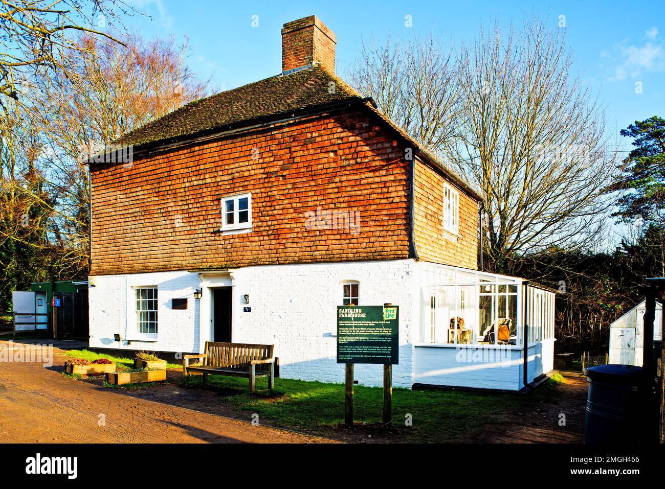 Sandling Farmhouse 16th C, meeting place between Anne Boleyn and Thams ...