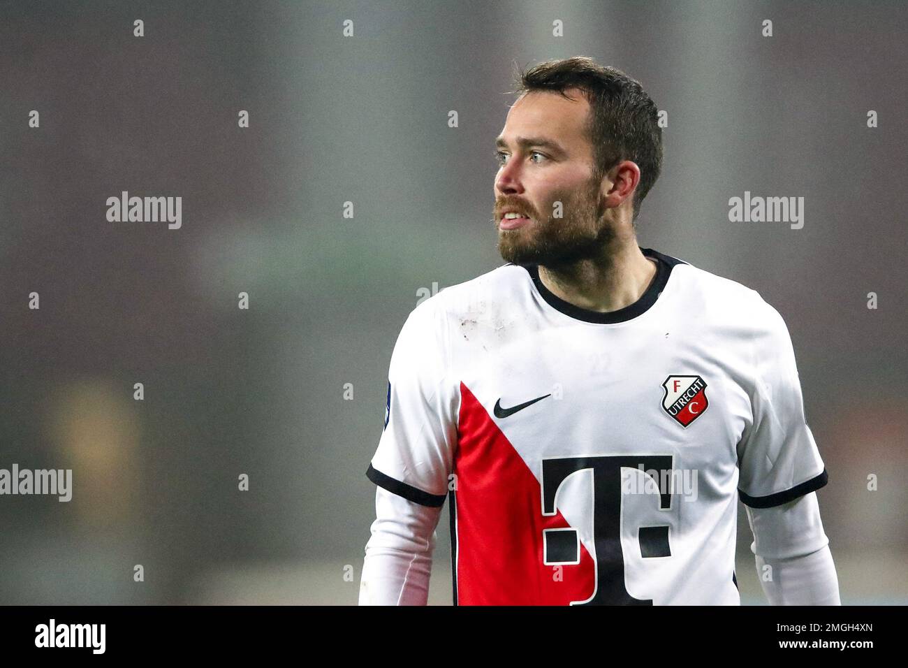 UTRECHT - Sander van der Streek of FC Utrecht during the Dutch premier ...