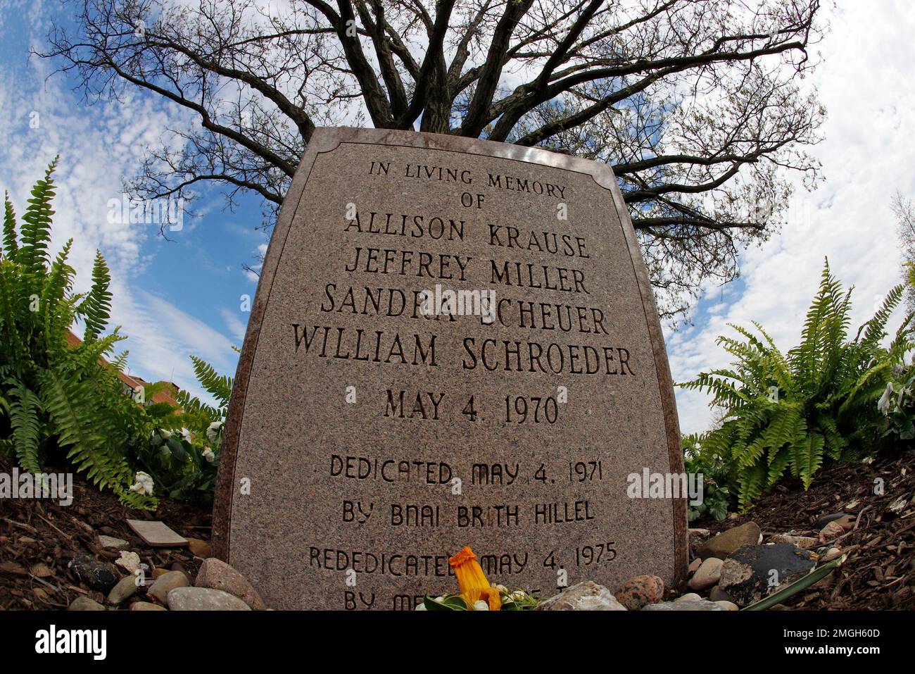 This is a memorial Sunday, May 3, 2020, on the Kent State University ...