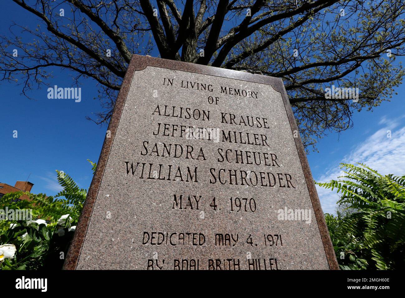 This is a memorial Sunday, May 3, 2020, on the Kent State University ...