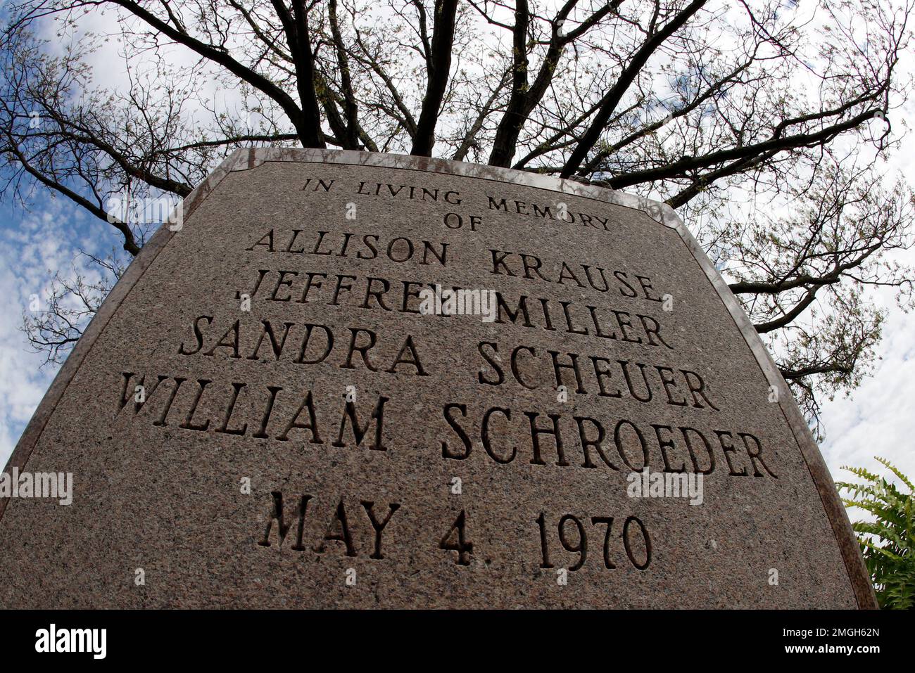 This is a memorial Sunday, May 3, 2020, on the Kent State University ...