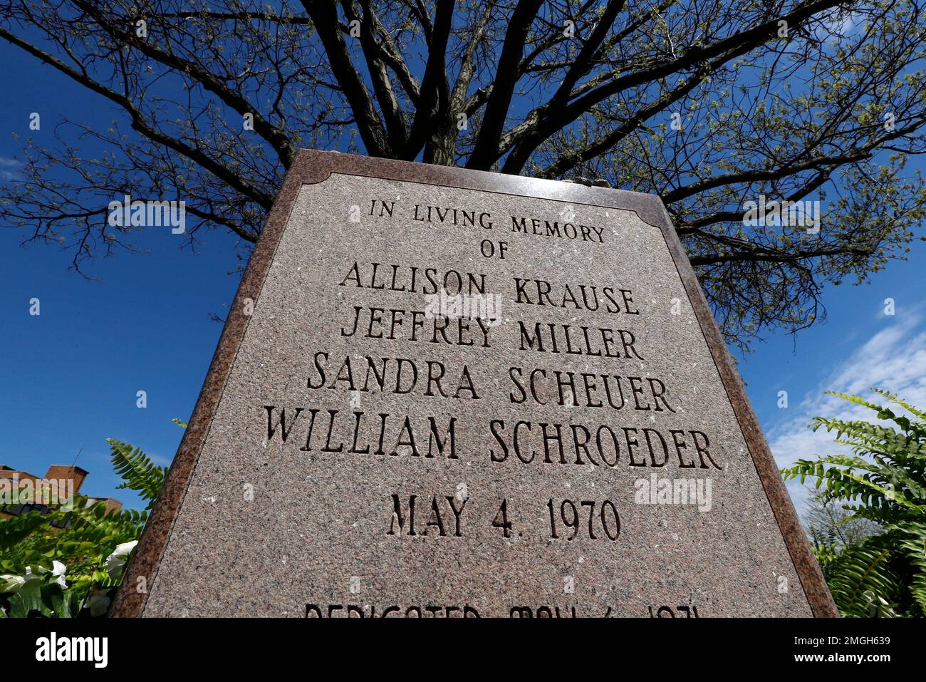 This is a memorial Sunday, May 3, 2020, on the Kent State University ...