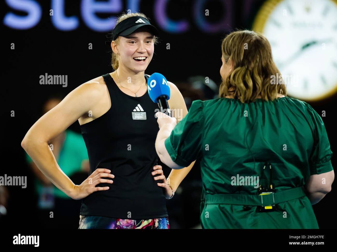 Elena Rybakina Of Kazakhstan After The Quarter Final Against Jelena