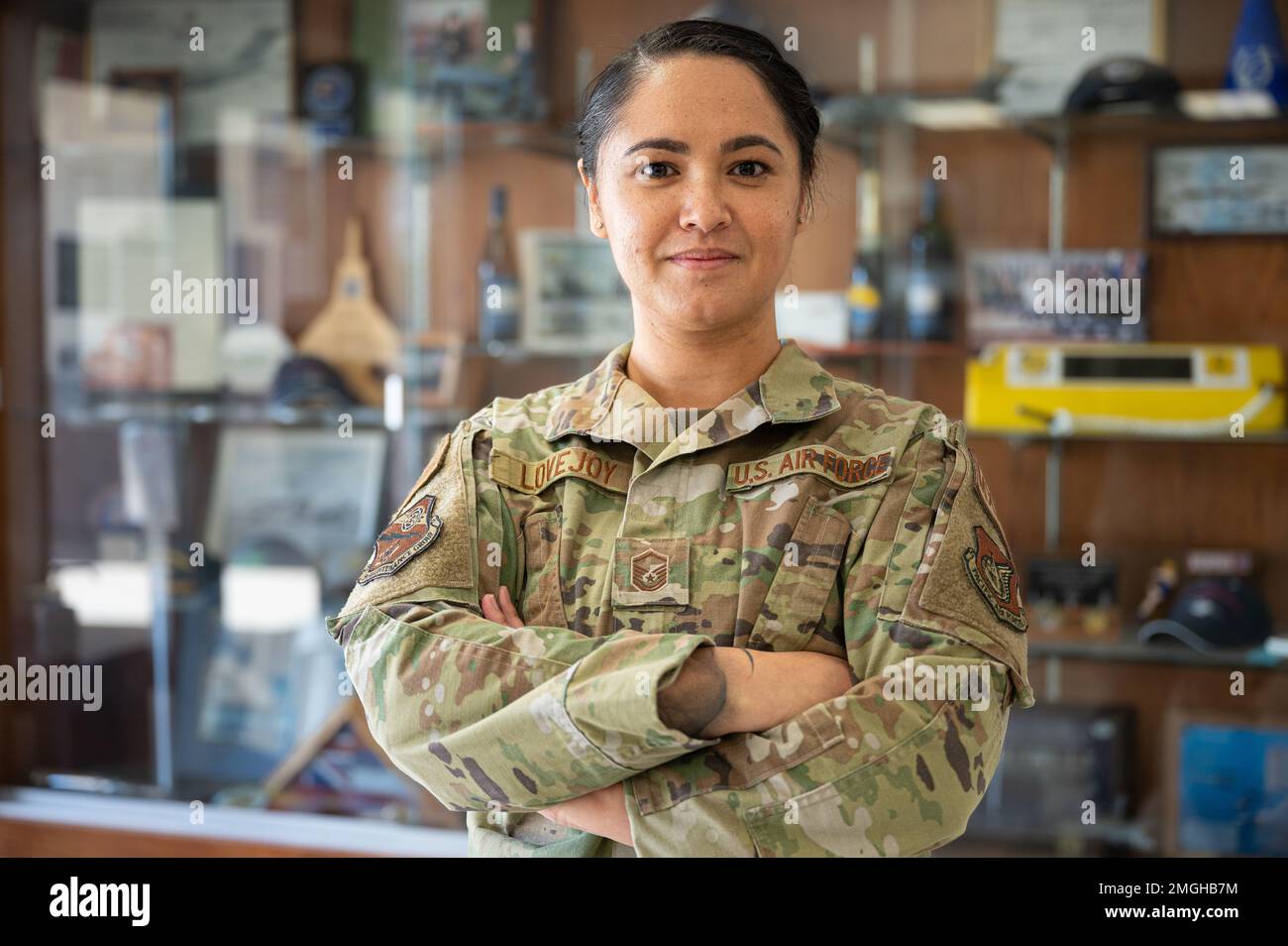 Master Sgt. Monique Lovejoy, 15th Maintenance Operations production ...
