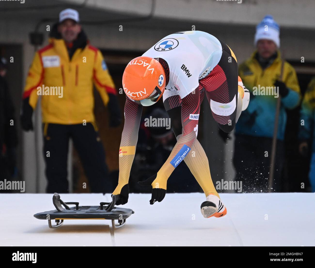St. Moritz, Switzerland. 26th Jan, 2023. Skeleton: World Championship ...
