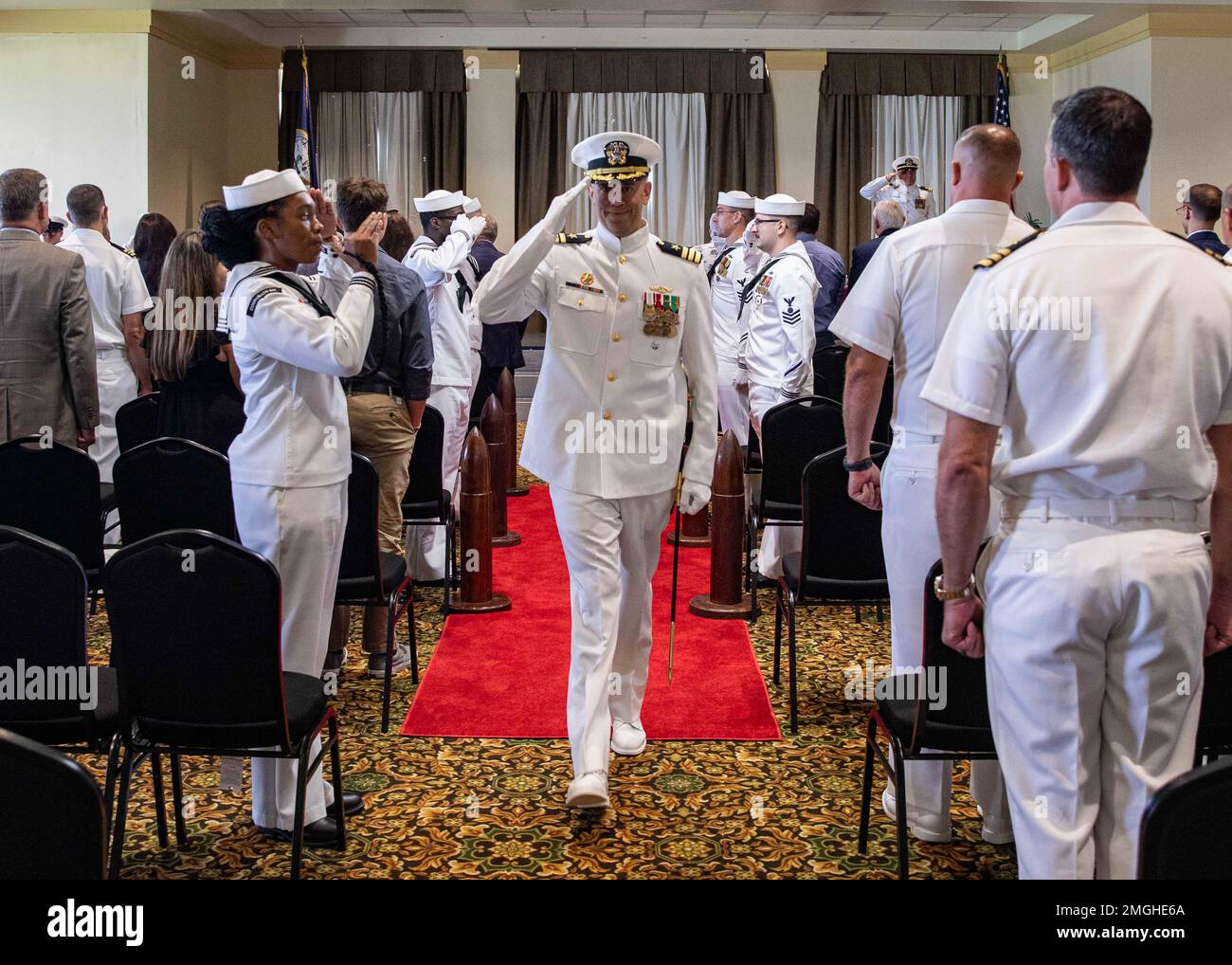 Cmdr. Michael Siedsma, commanding officer, Pre-commissioning Unit ...