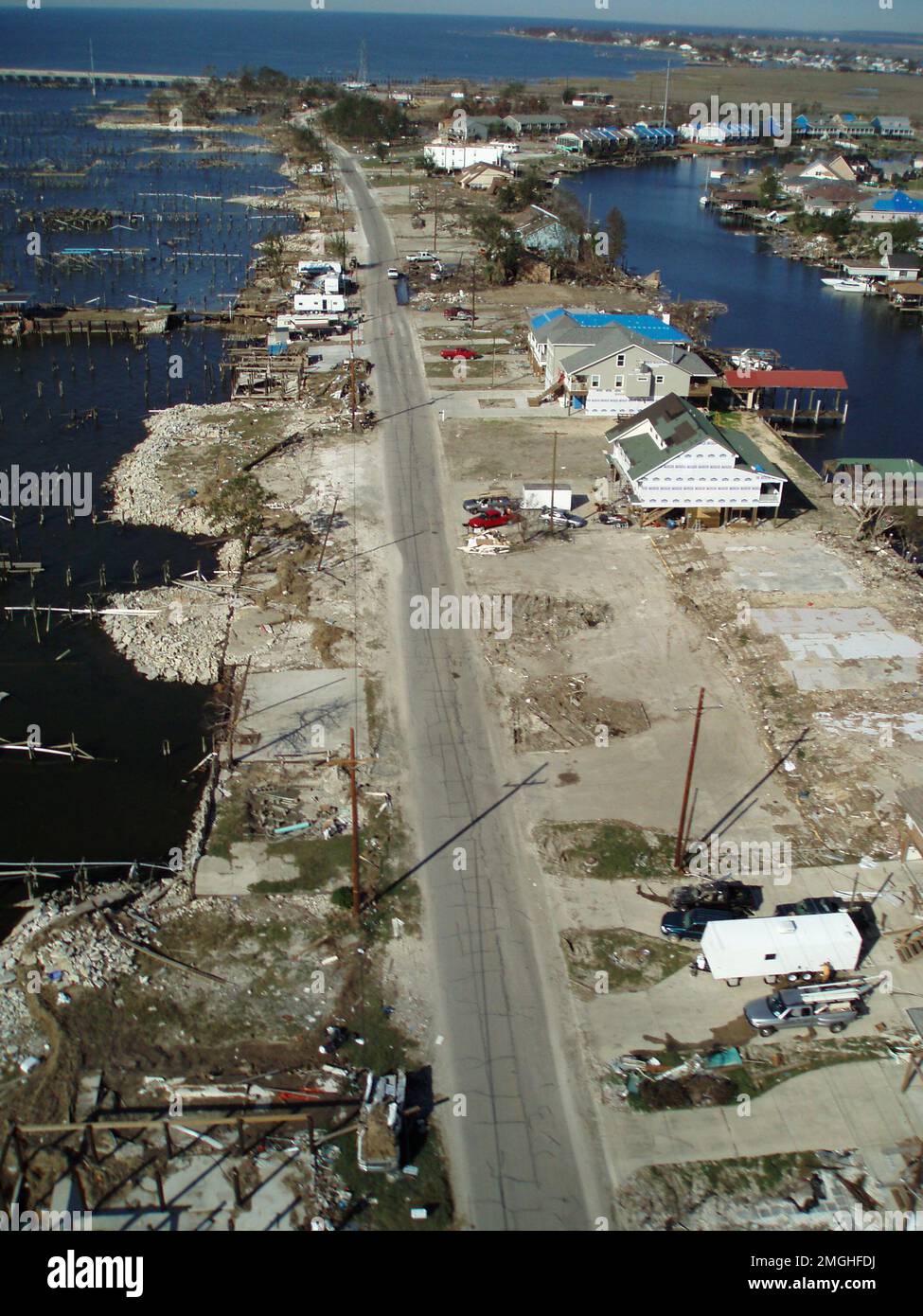 . Hurricane Katrina Stock Photo - Alamy