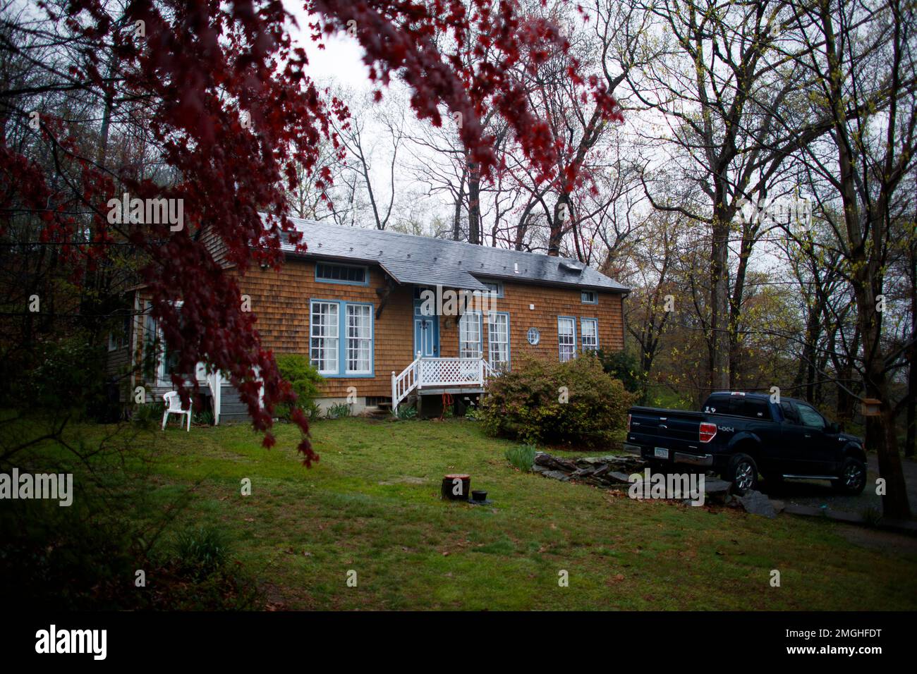 The home of Fred Haag, an associate professor of visual arts at Penn ...