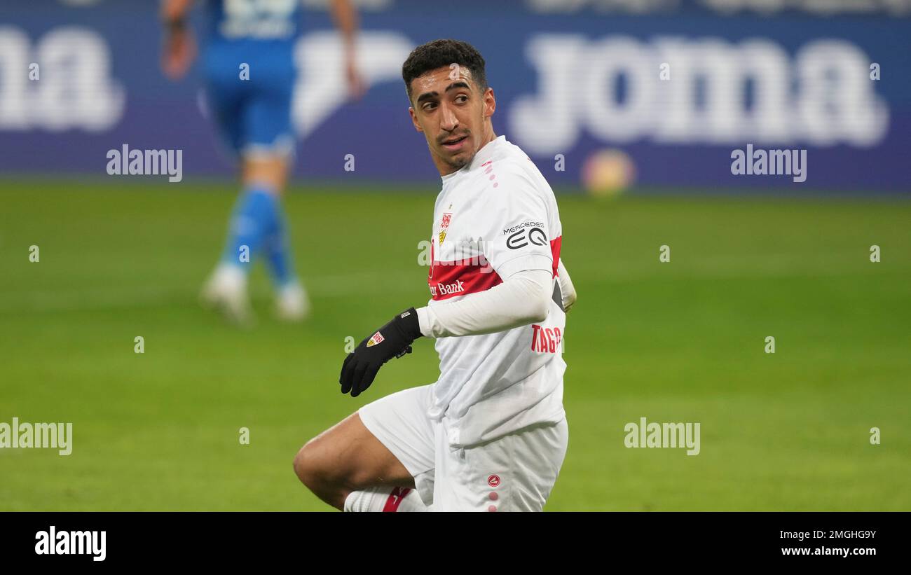 Stuttgart's Juan Jose Perea during the German Bundesliga soccer match ...