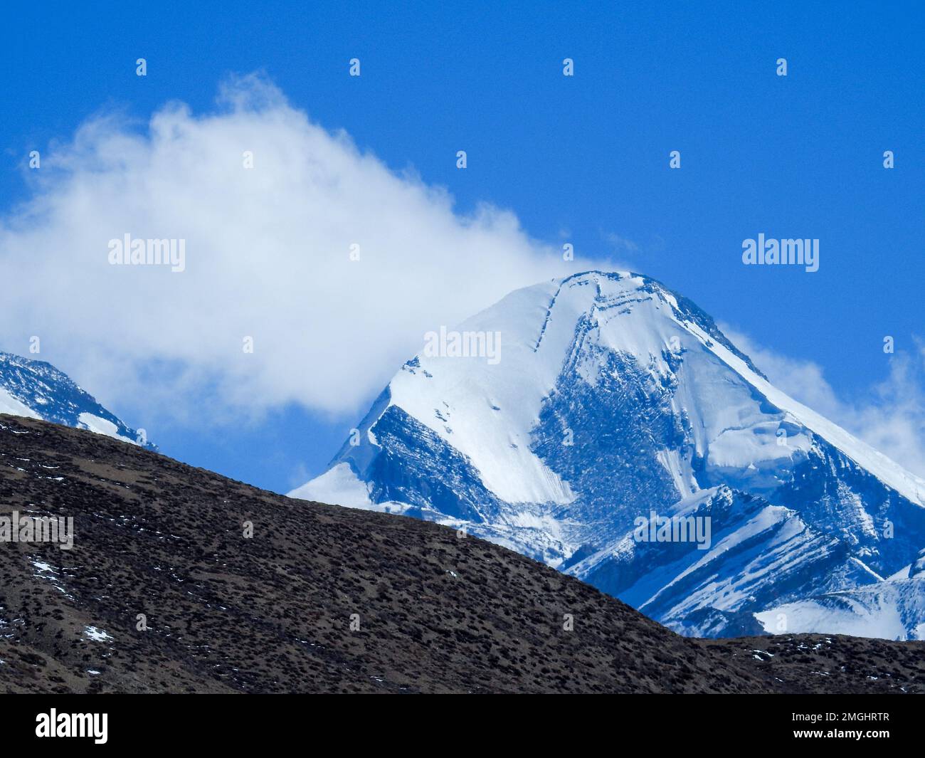 Spiti, Himachal Pradesh, India - April 1st, 2021 : Photo of a Spitian ...