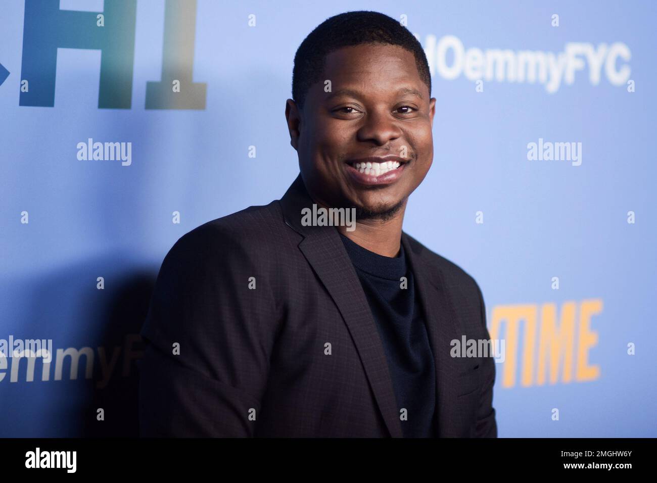 FILE - This April 10, 2019 file photo shows Jason Mitchell at "The Chi ...
