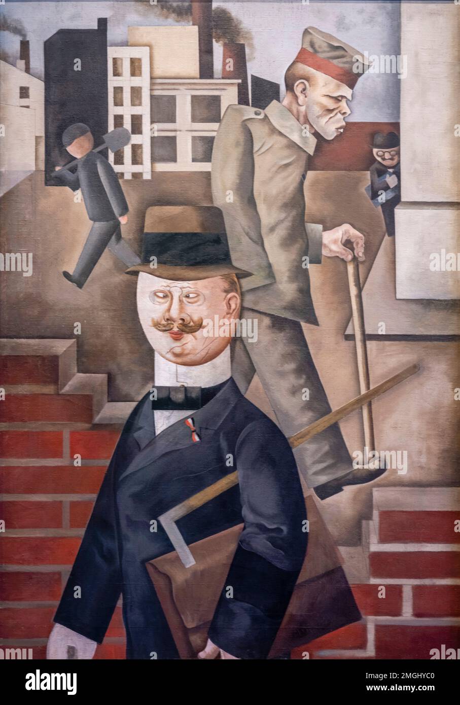 'grey day' by george grosz hi-res stock photography and images - Alamy
