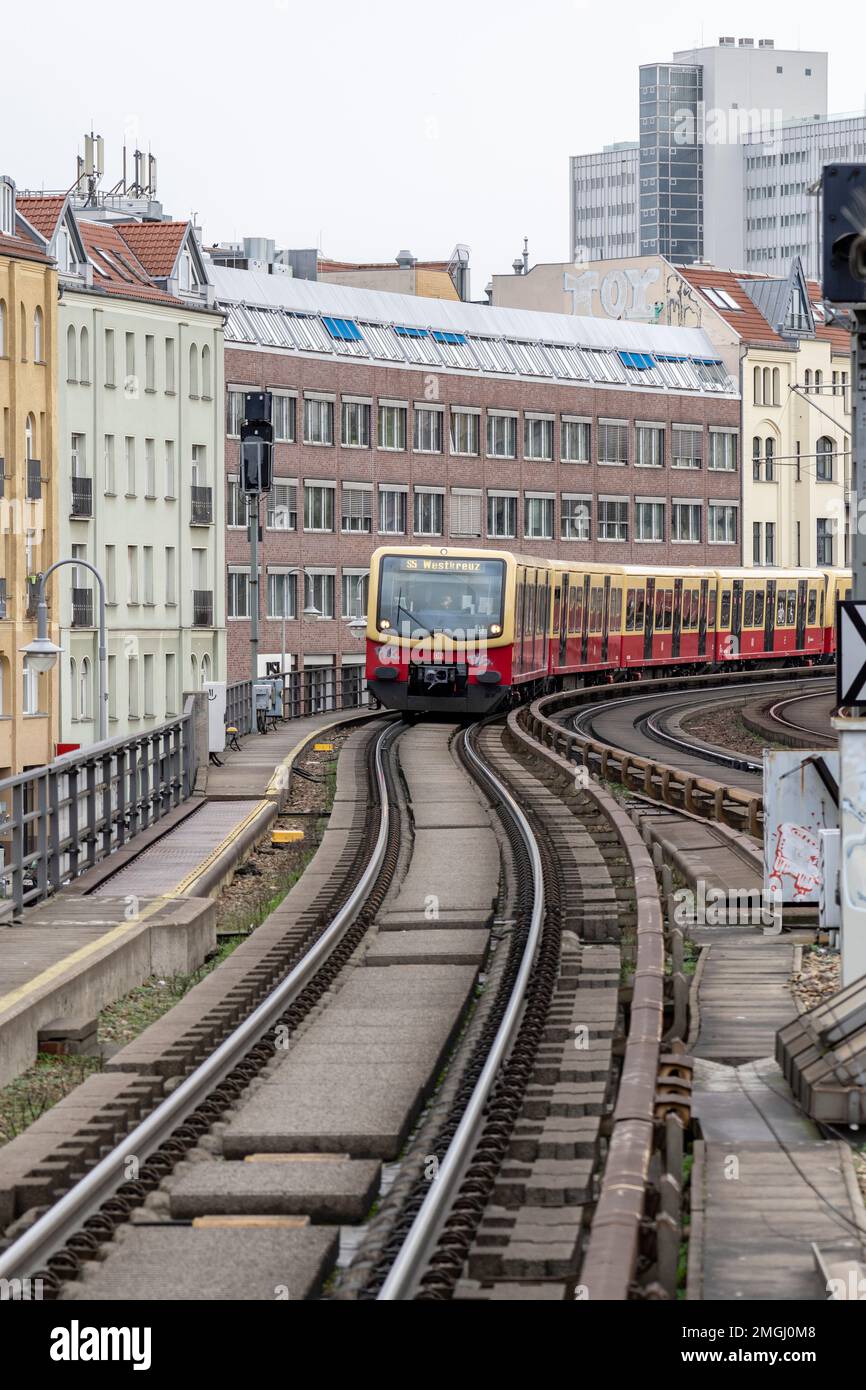 Berlin subway and rail system hi-res stock photography and images - Alamy