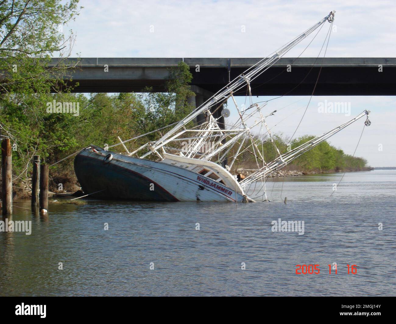St Bernard Parish Louisiana 26 Hk 266 86 Hurricane Katrina Stock