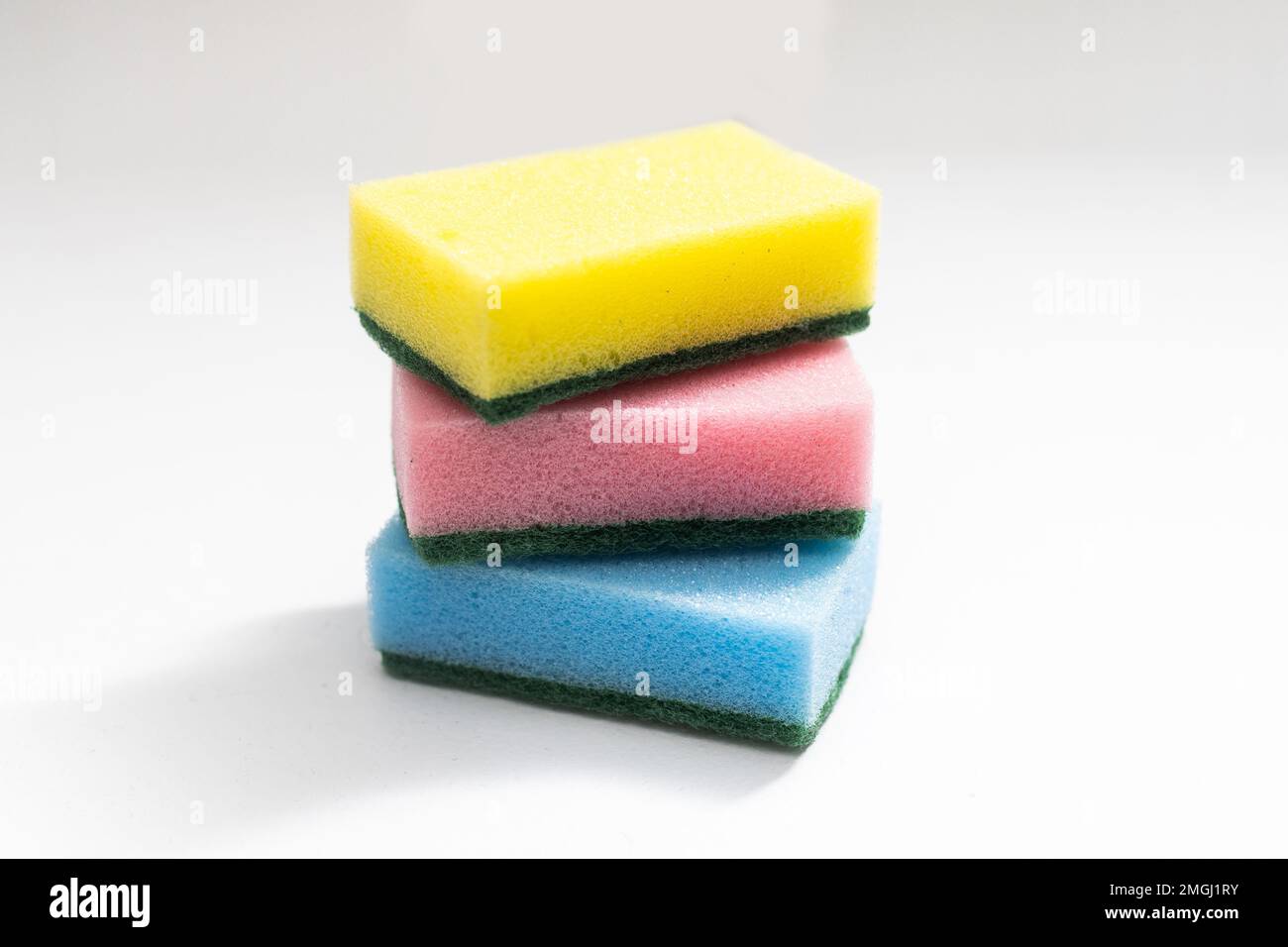 sponge isolated on white background Stock Photo - Alamy