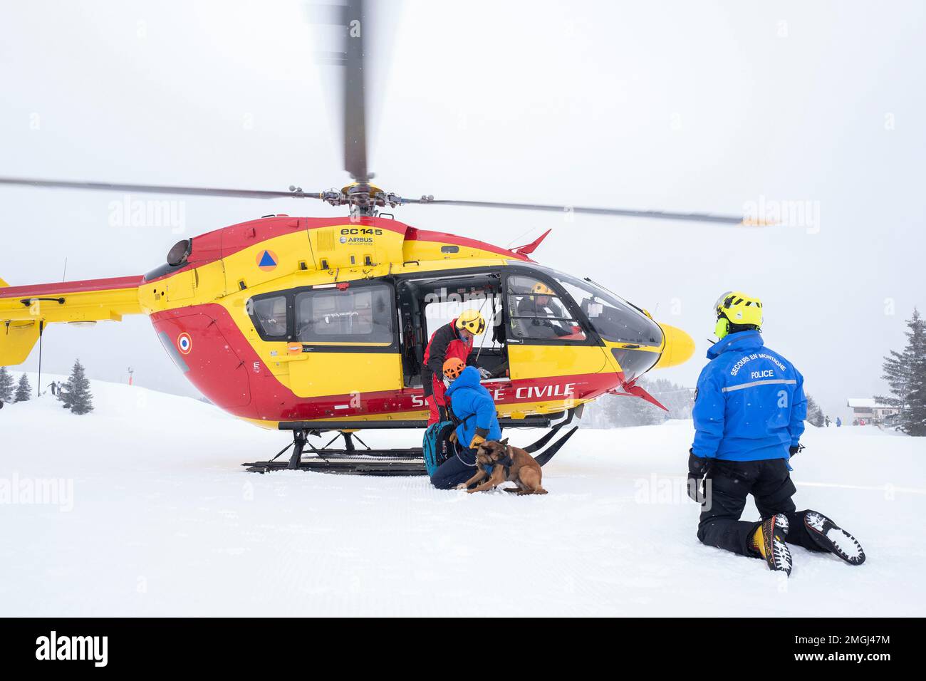 Les Houches (central-eastern France, French Alps): final exam to get ...