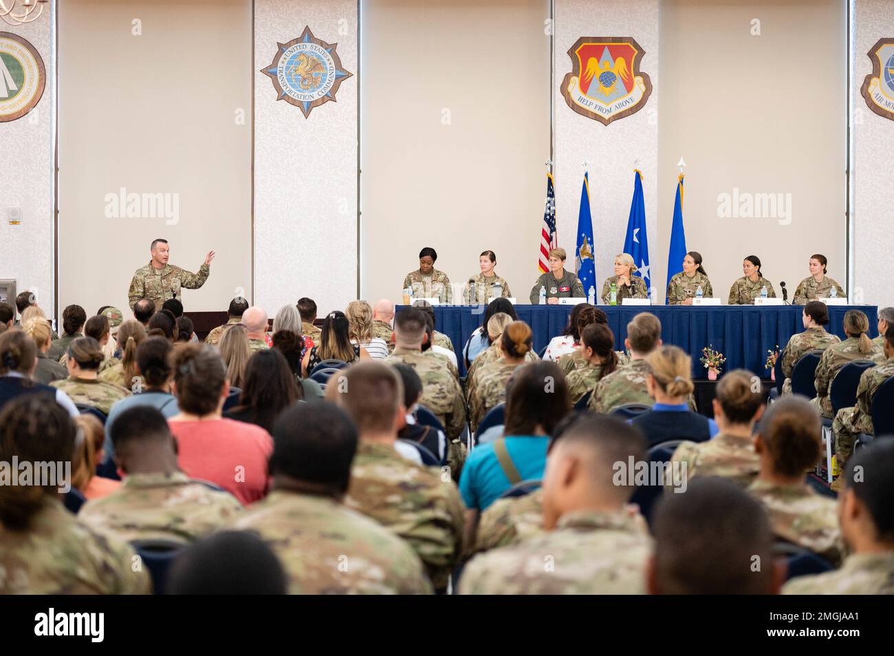 U.S. Air Force Col. Chris Robinson, 375th Air Mobility Wing commander ...
