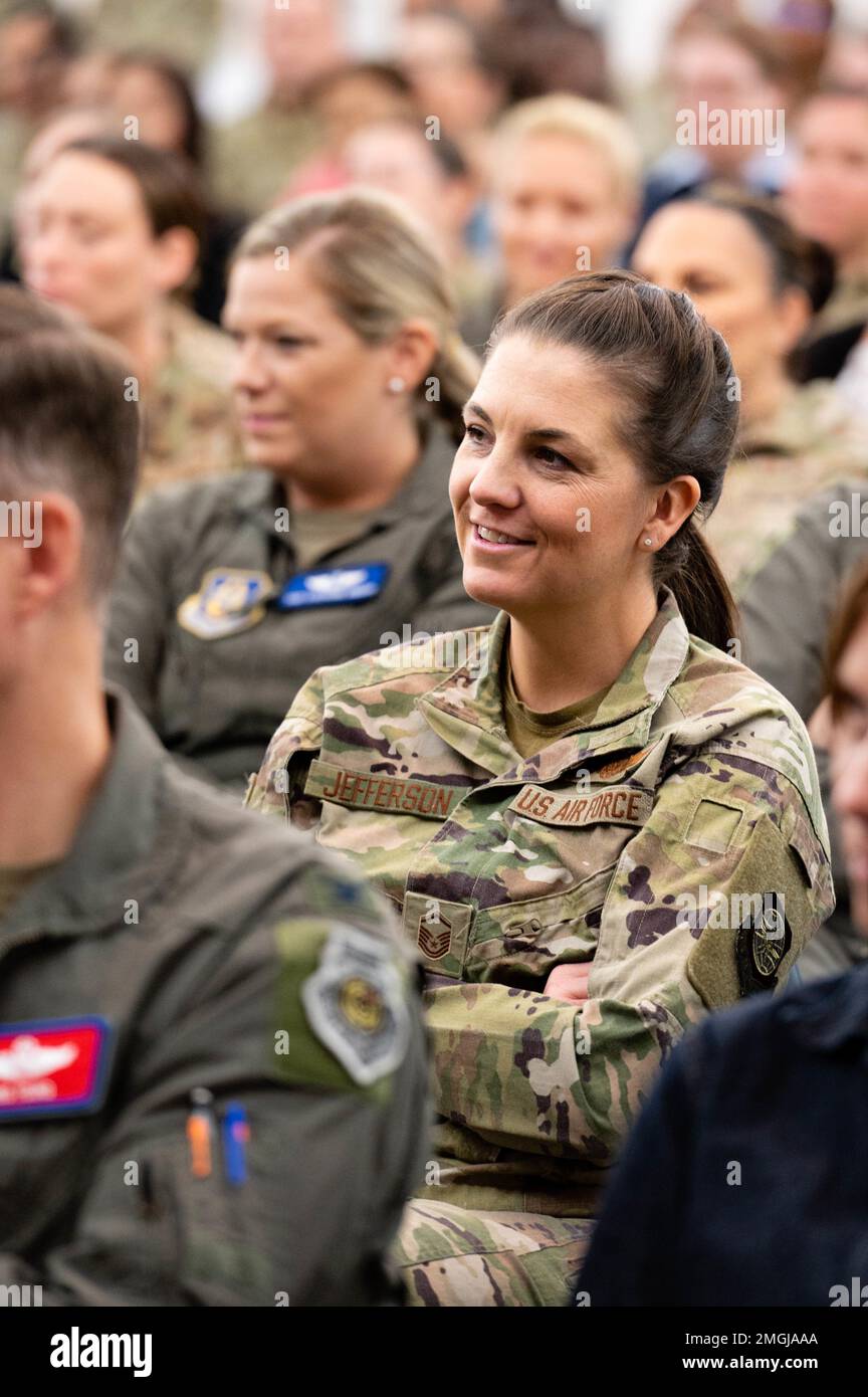 U.S. Air Force Master Sgt. Rashel Jefferson, 54th Airlift Squadron ...