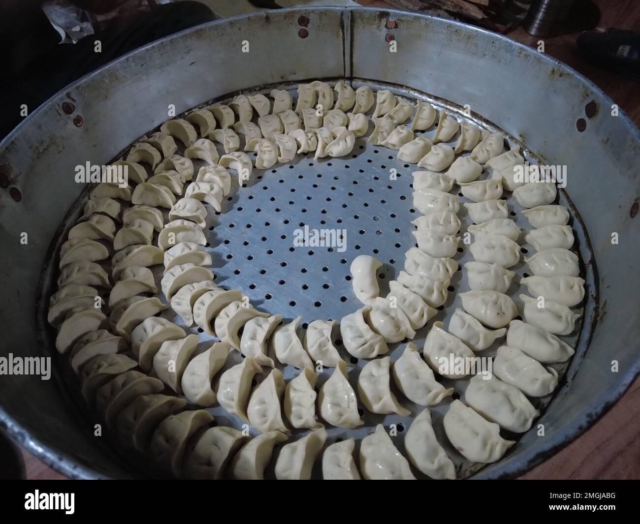 Spiti, Himachal Pradesh, India - April 3rd, 2021 : Cooking technique ...