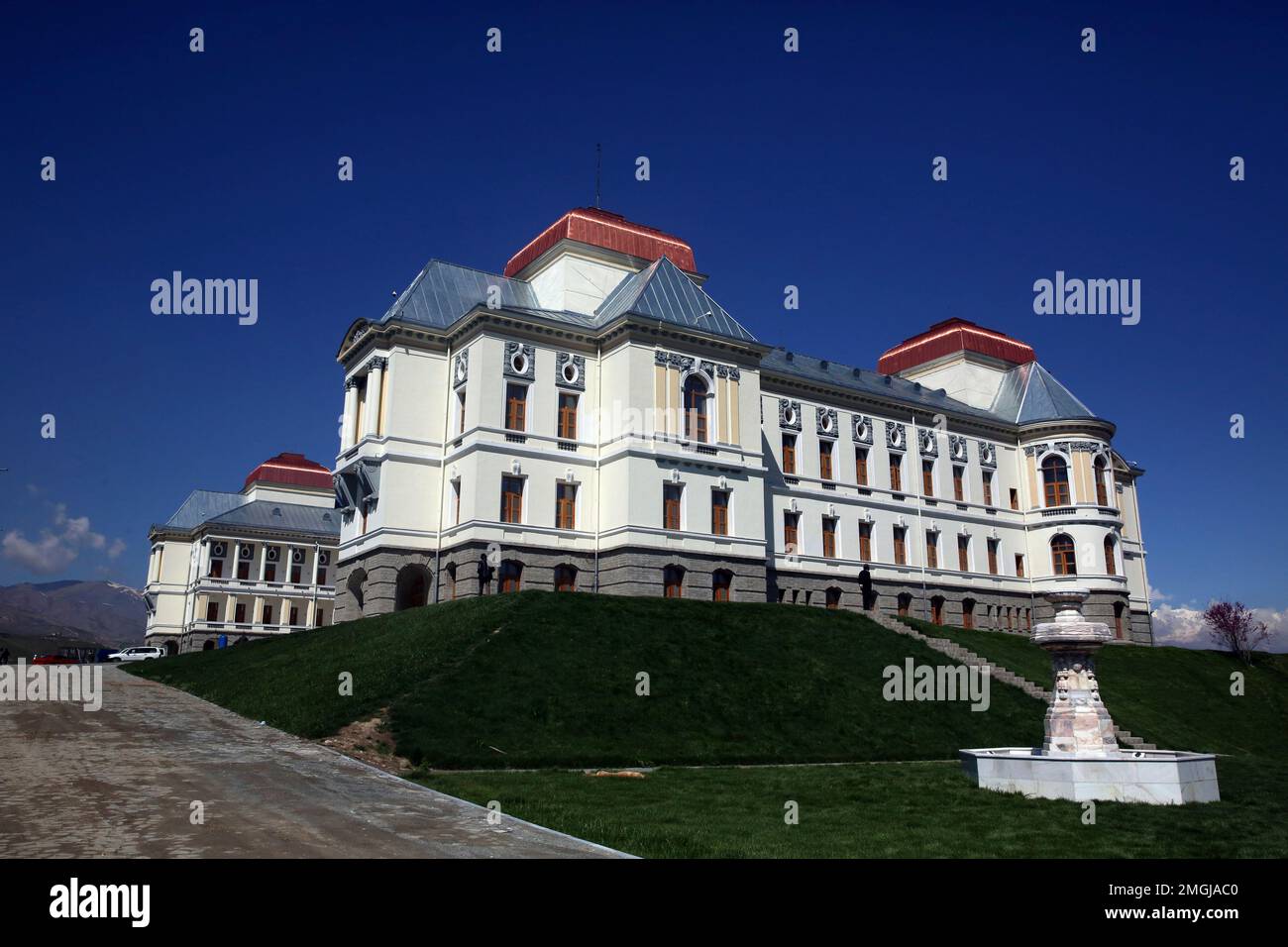 A general view of Darul Aman Palace which is being used as a temporary ...