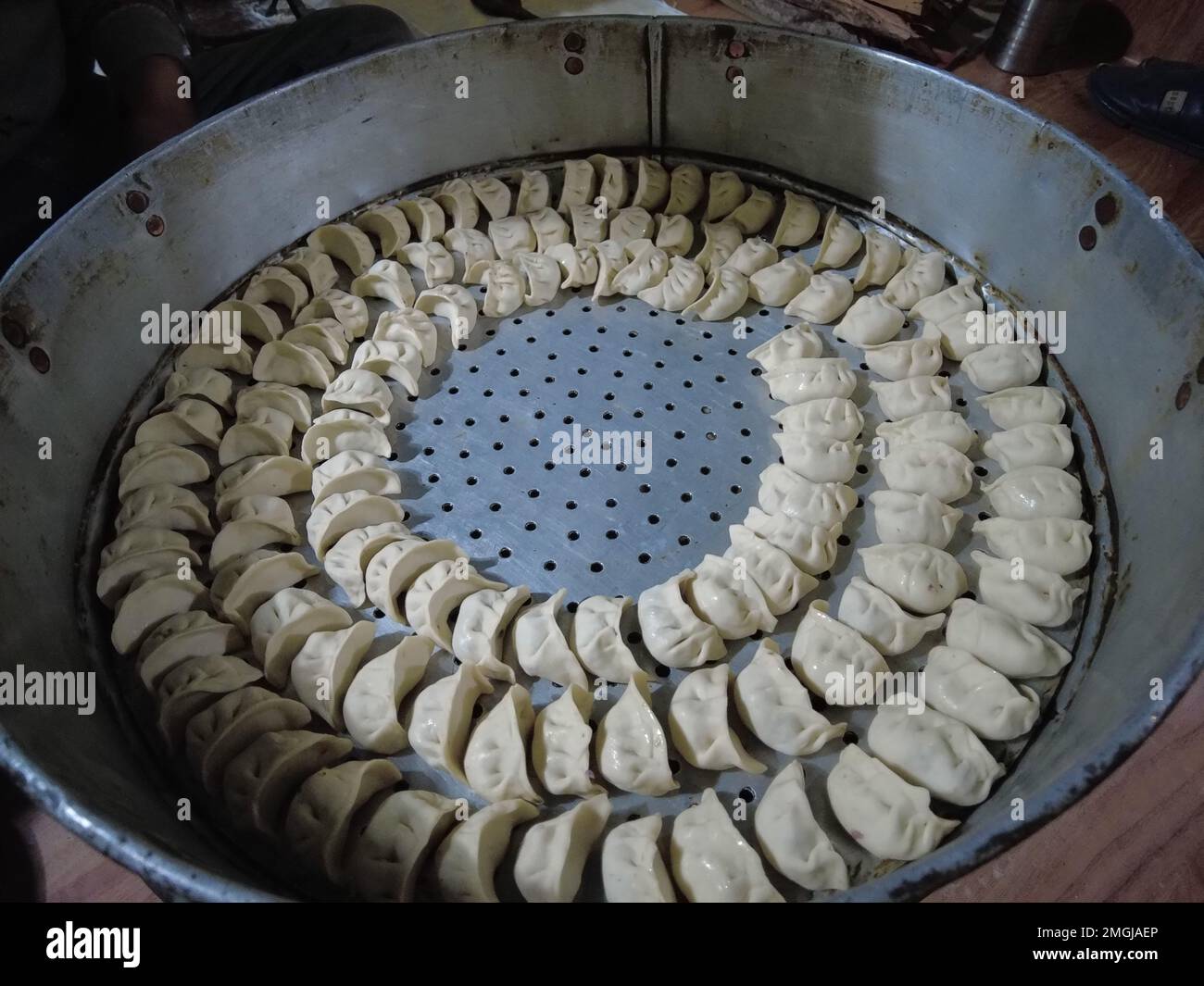 Spiti, Himachal Pradesh, India - April 3rd, 2021 : Cooking technique ...