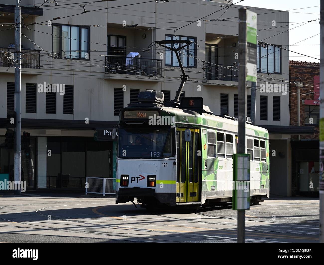 Z-class tram, featuring contemporary PTV and Yarra Trams livery ...