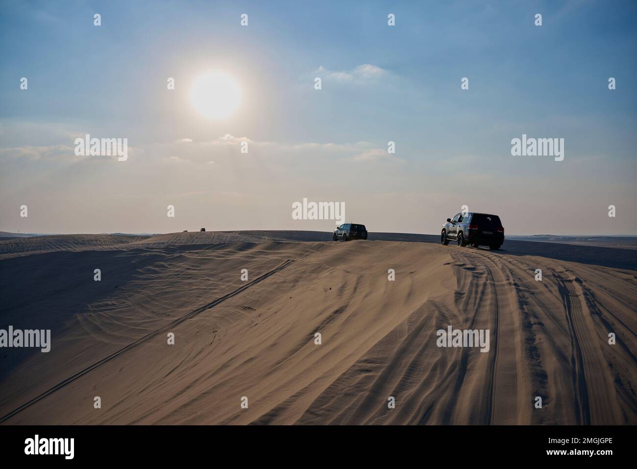 Desert dune driving doha hi-res stock photography and images - Alamy