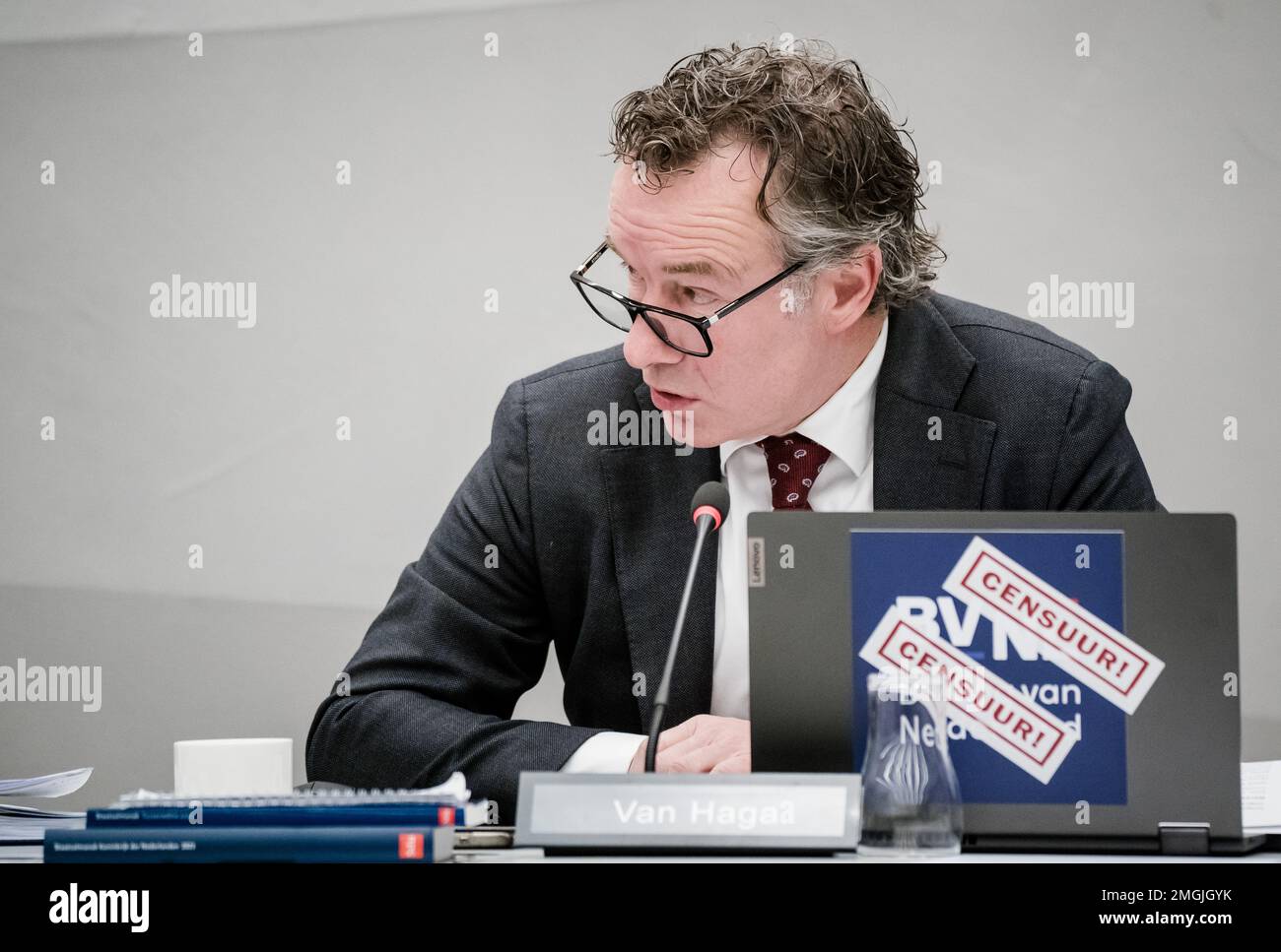 THE HAGUE - Wybren van Haga (Group Van Haga), during the debate on ...