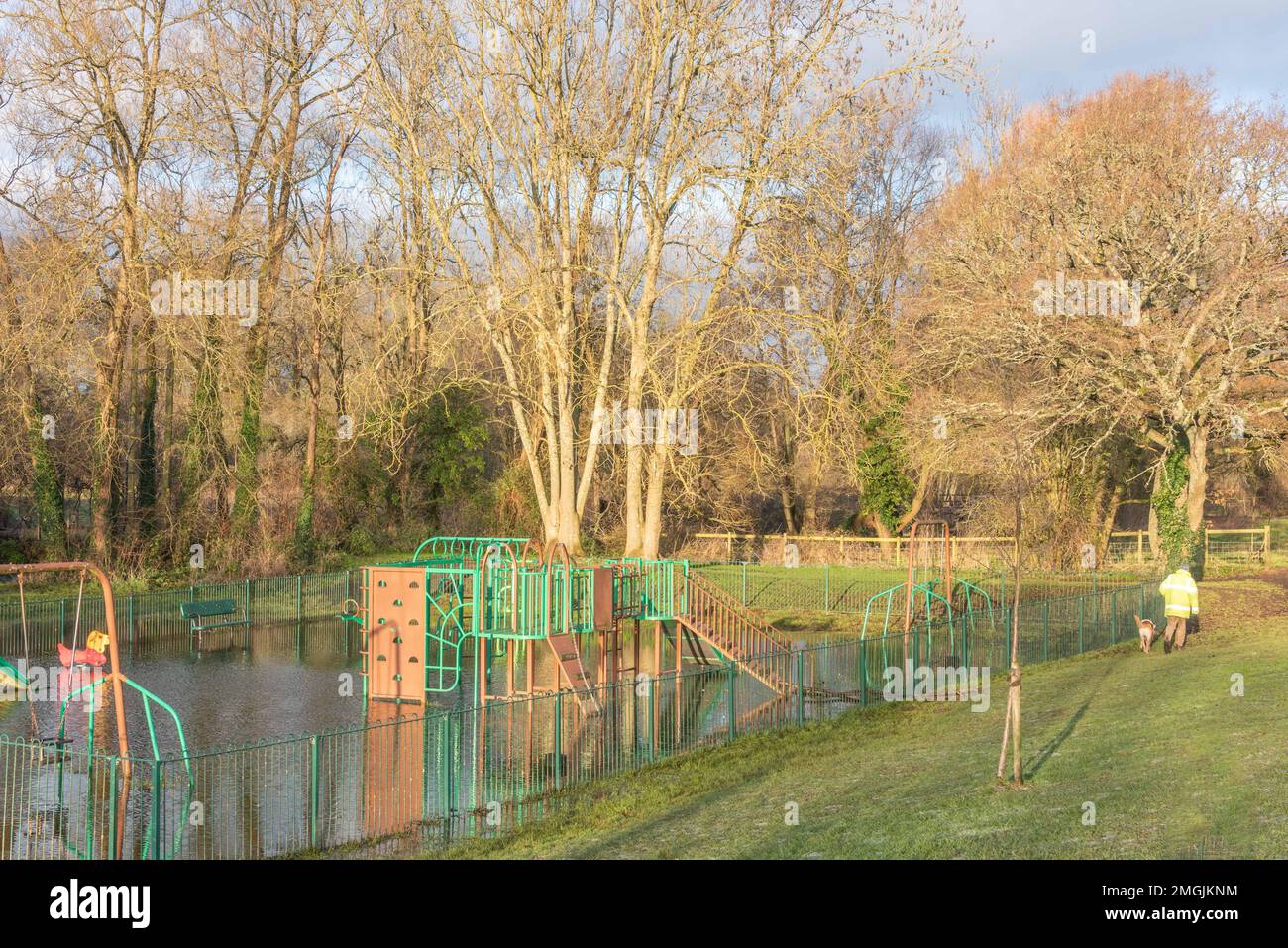 Fordingbridge Hampshire, floods Stock Photo - Alamy