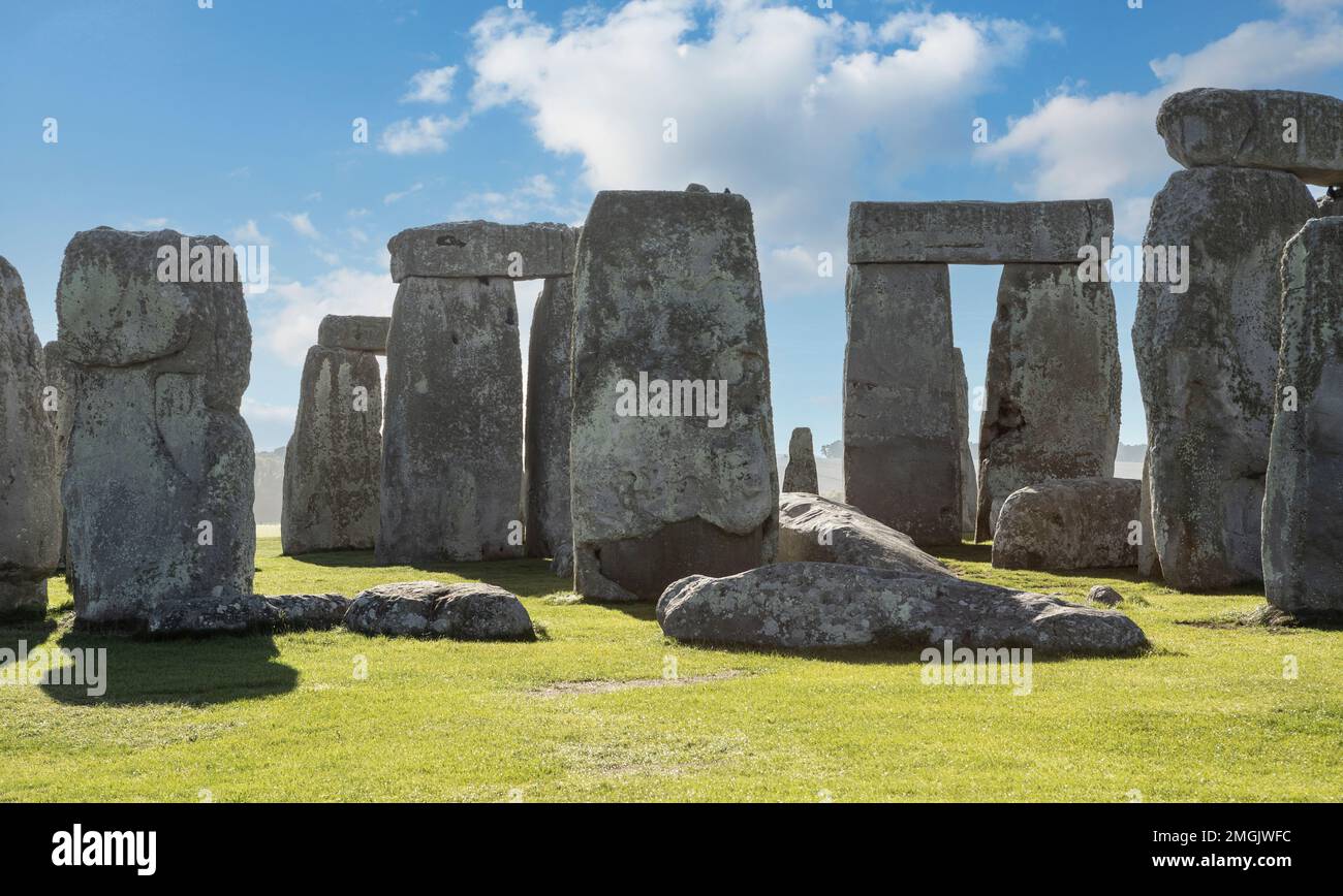Stonehenge, prehistoric monument in Salisbury England Stock Photo - Alamy