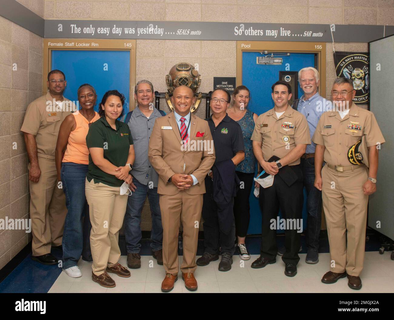 GREAT LAKES, Il. (Aug. 24, 2022) Educators and local community leaders ...