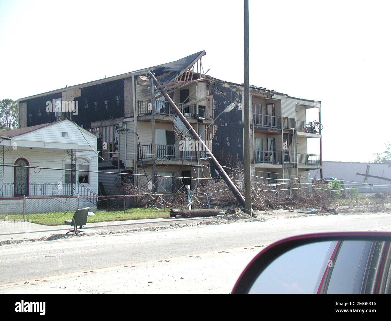 Material from Vice Admiral Allen - Aftermath - 26-HK-371-89. Hurricane ...