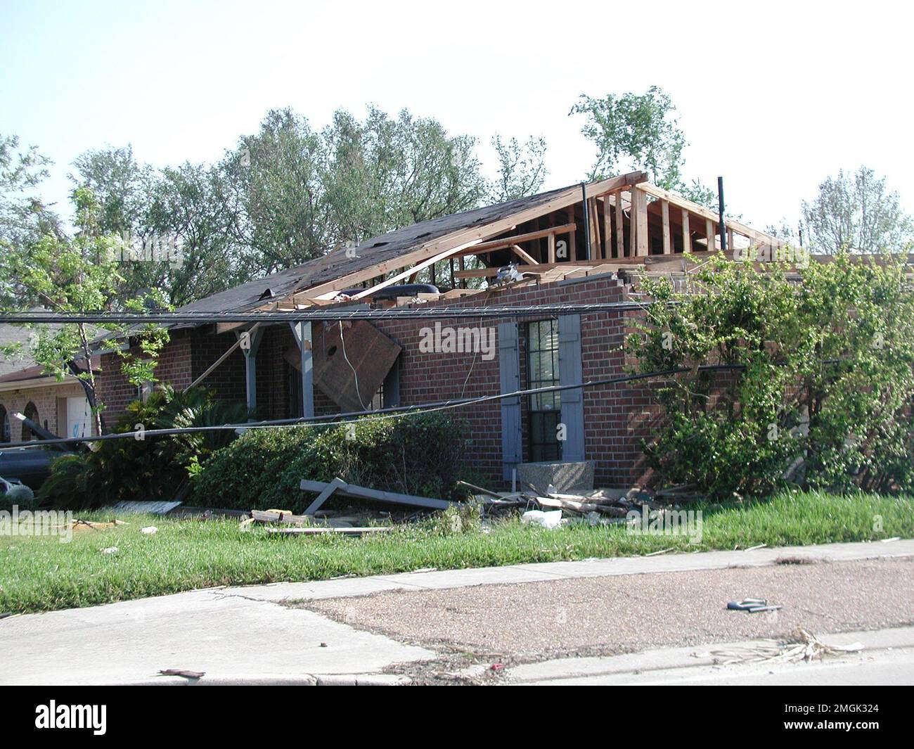 Material from Vice Admiral Allen - Aftermath - 26-HK-371-87. Hurricane ...