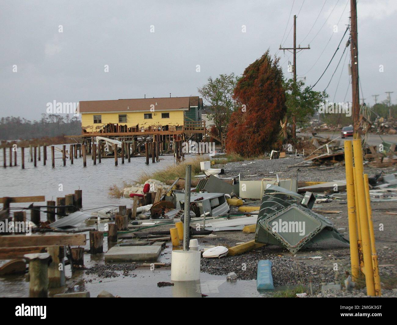 Material from Vice Admiral Allen - Aftermath - 26-HK-371-48. Hurricane ...
