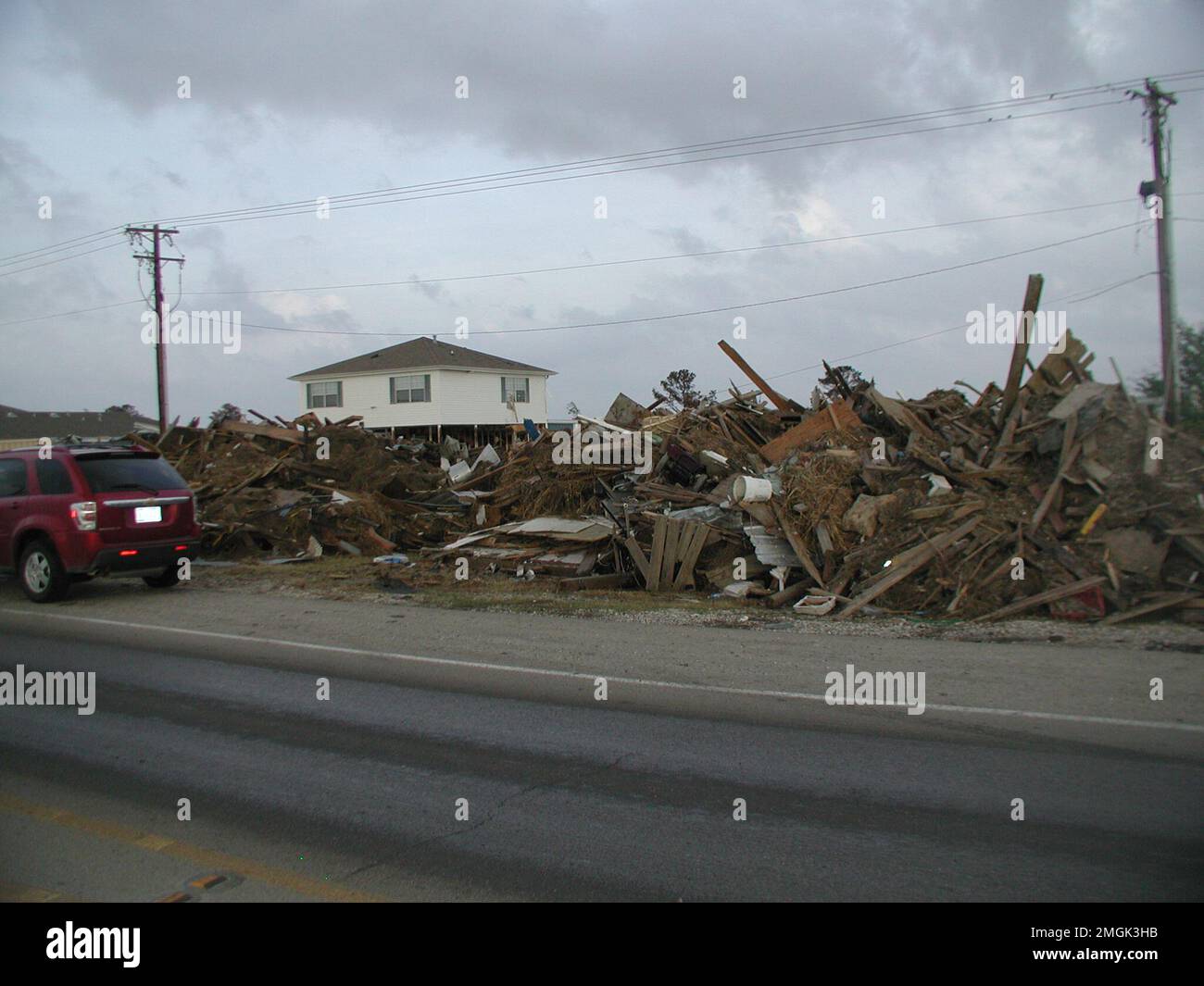 Material from Vice Admiral Allen - Aftermath - 26-HK-371-49. Hurricane ...