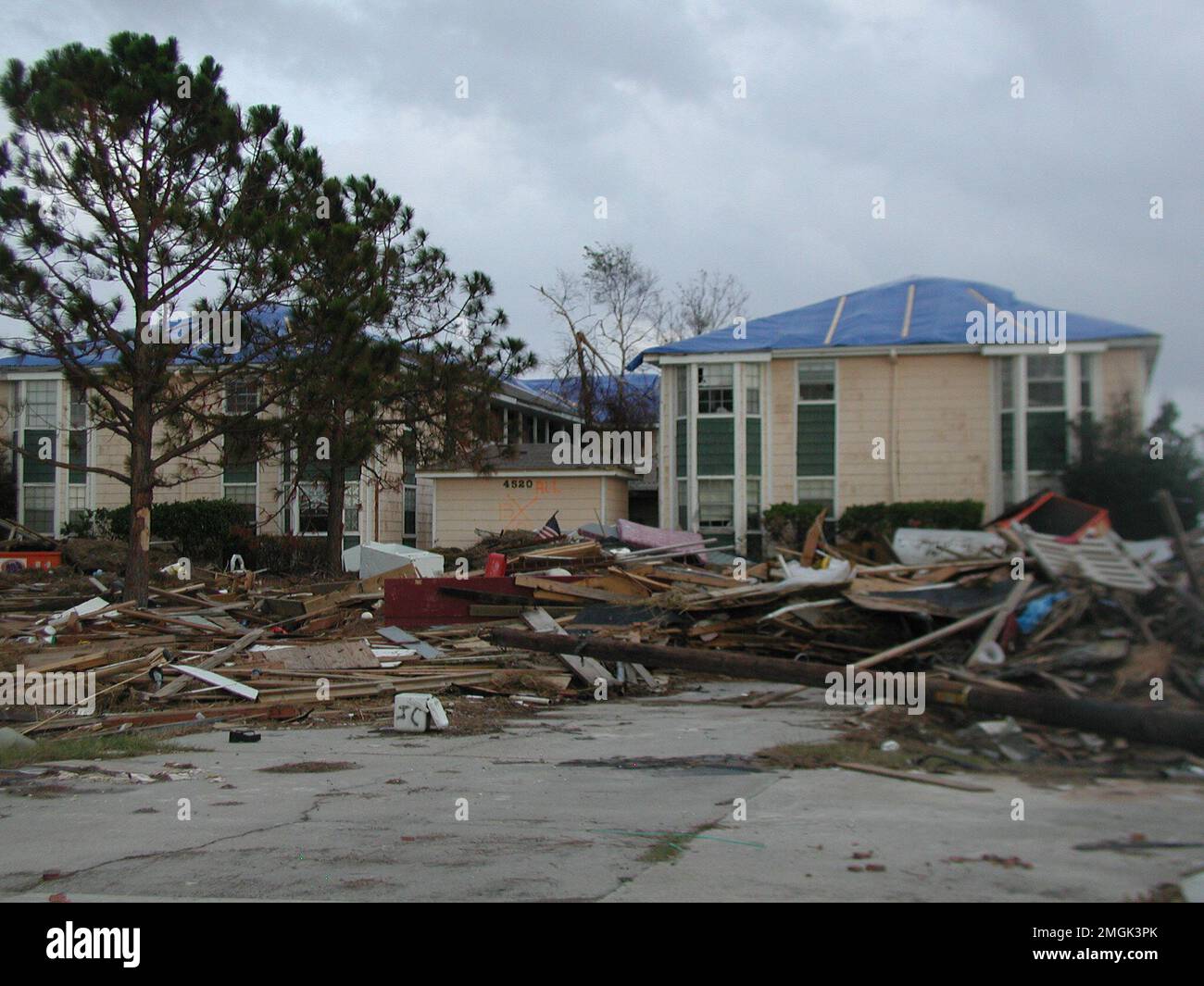 Material from Vice Admiral Allen - Aftermath - 26-HK-371-50. Hurricane ...