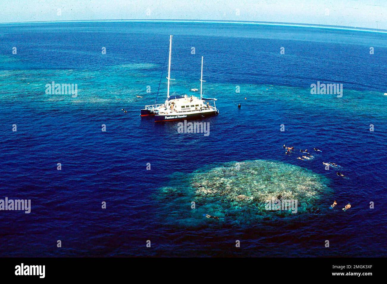 FILE - In this December, 1999, file photo, tourists snorkel around ...