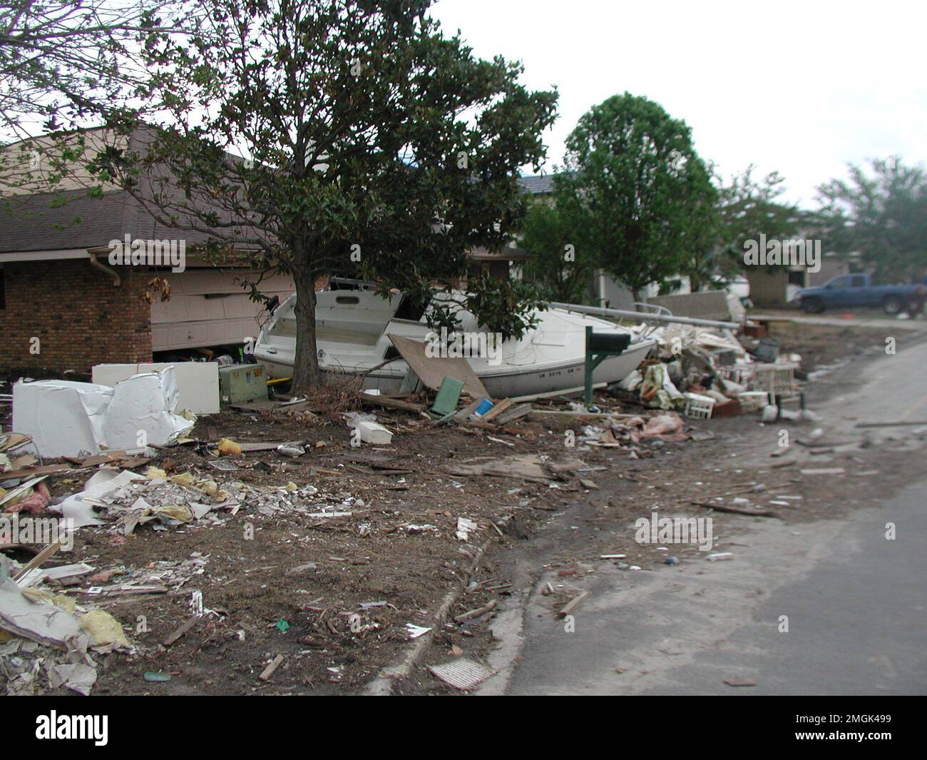 Material from Vice Admiral Allen - Aftermath - 26-HK-371-38. Hurricane ...
