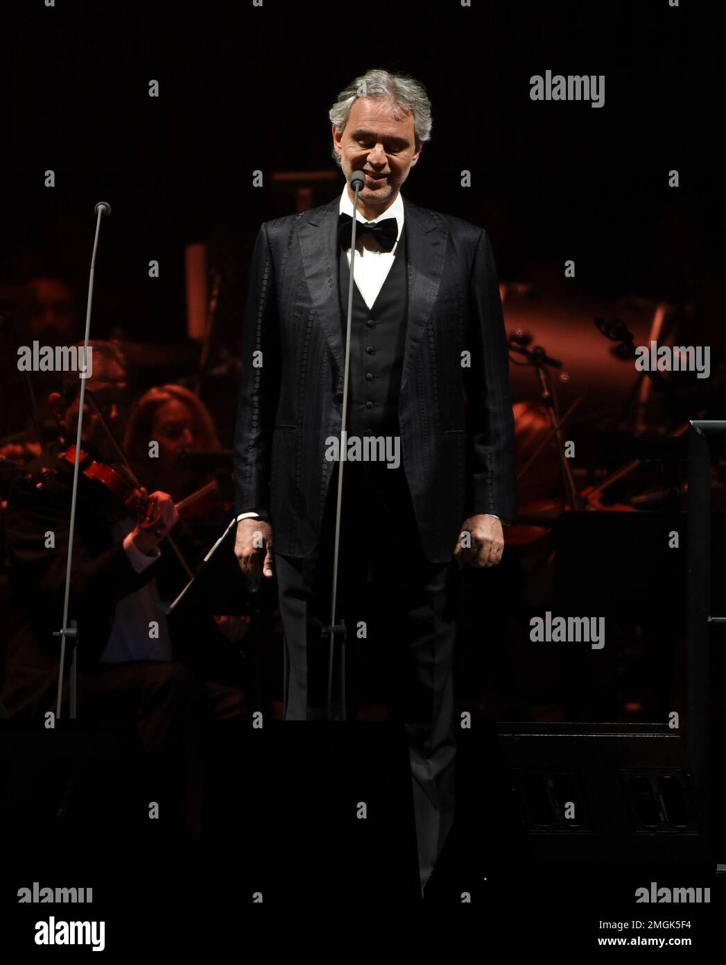 FILE - This Dec. 15, 2016 file photo shows tenor Andrea Bocelli ...