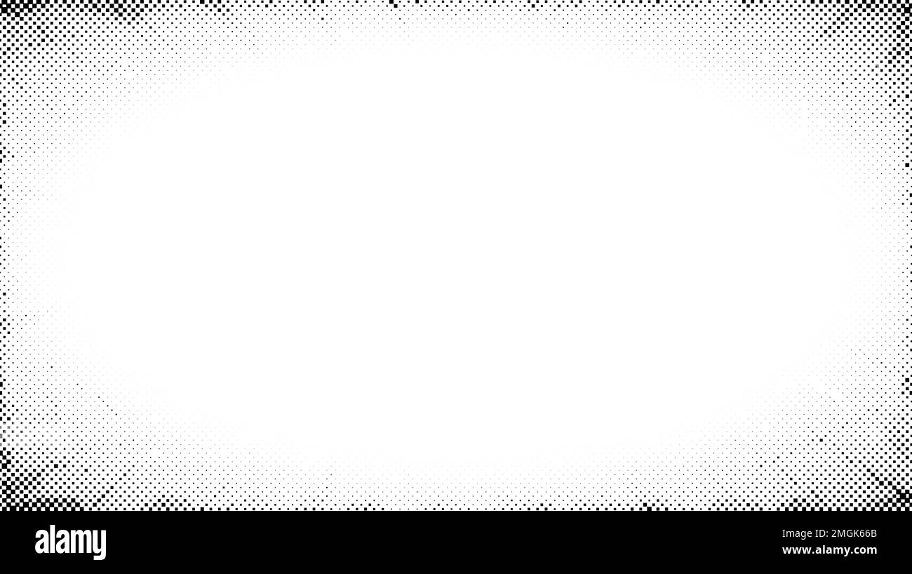 Halftone radial texture. Comic style grain background. Pop art faded ...