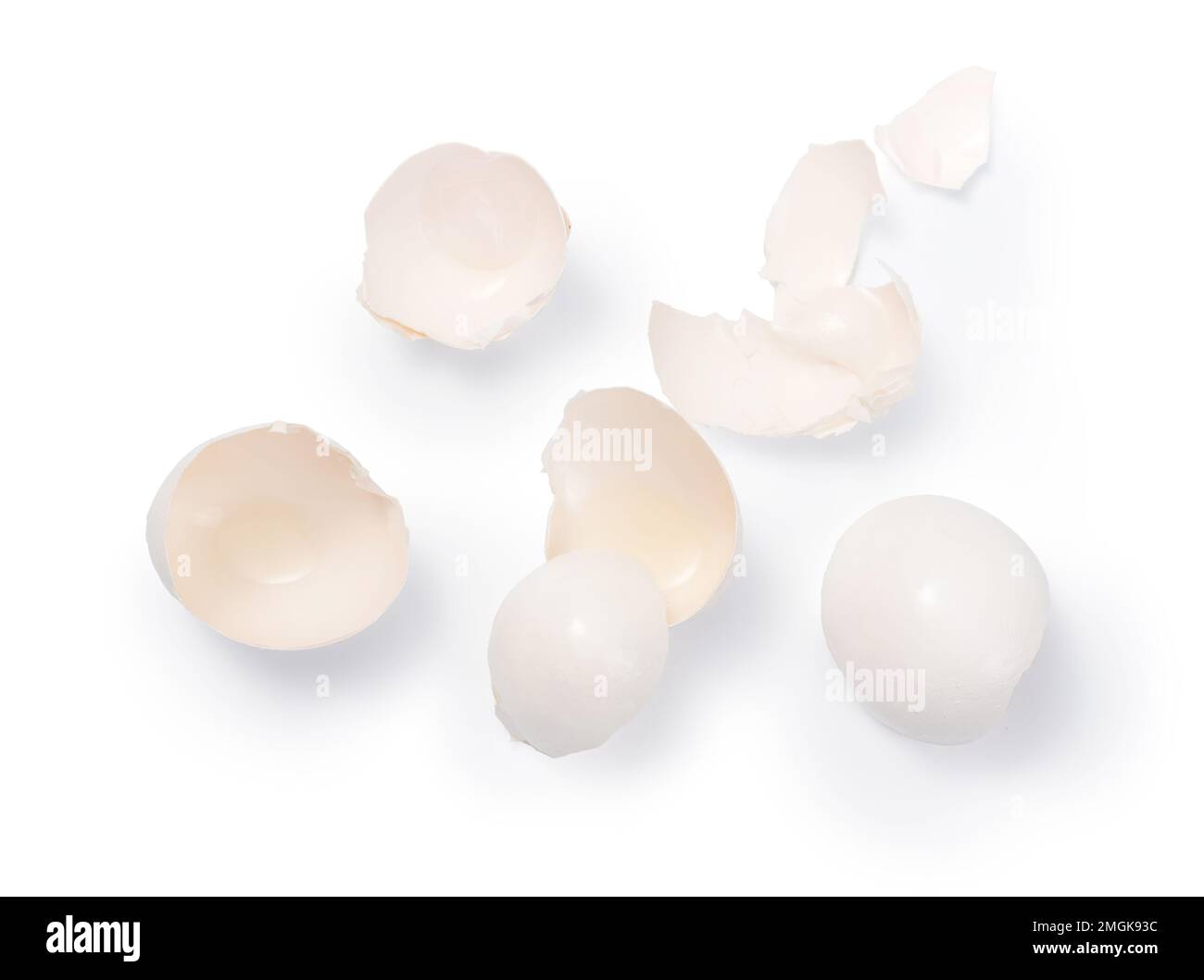Egg shell isolated. Eggshell on a white background Stock Photo - Alamy
