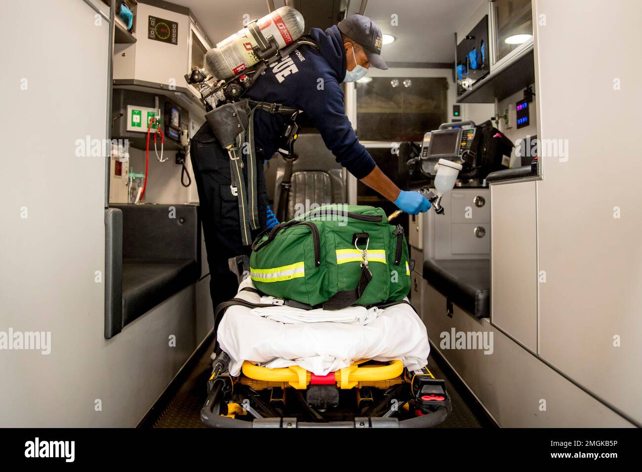 Volunteer EMT Ronald Felix, a full time police officer for Montgomery ...